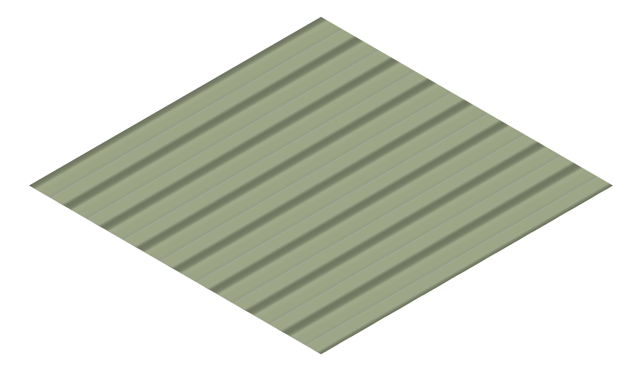 Aluminium SheetCladding Lysaght Permalite LT7 EnduroGreen - BIMcontent.com